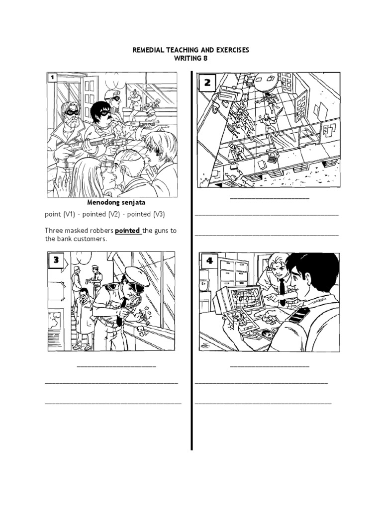 Remedial Teaching and Exercises Writing 8 | PDF