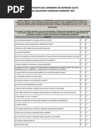 Test Infantil de Asperger (CAST) | PDF | Autismo | Síndrome de Asperger