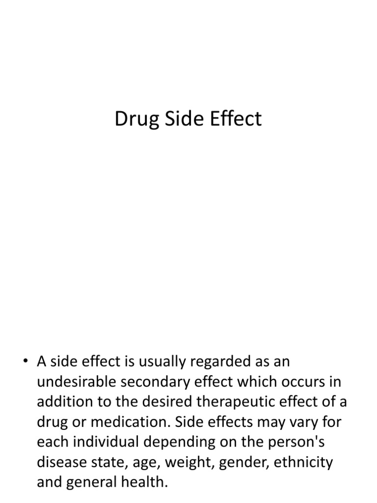 Side Effect | PDF