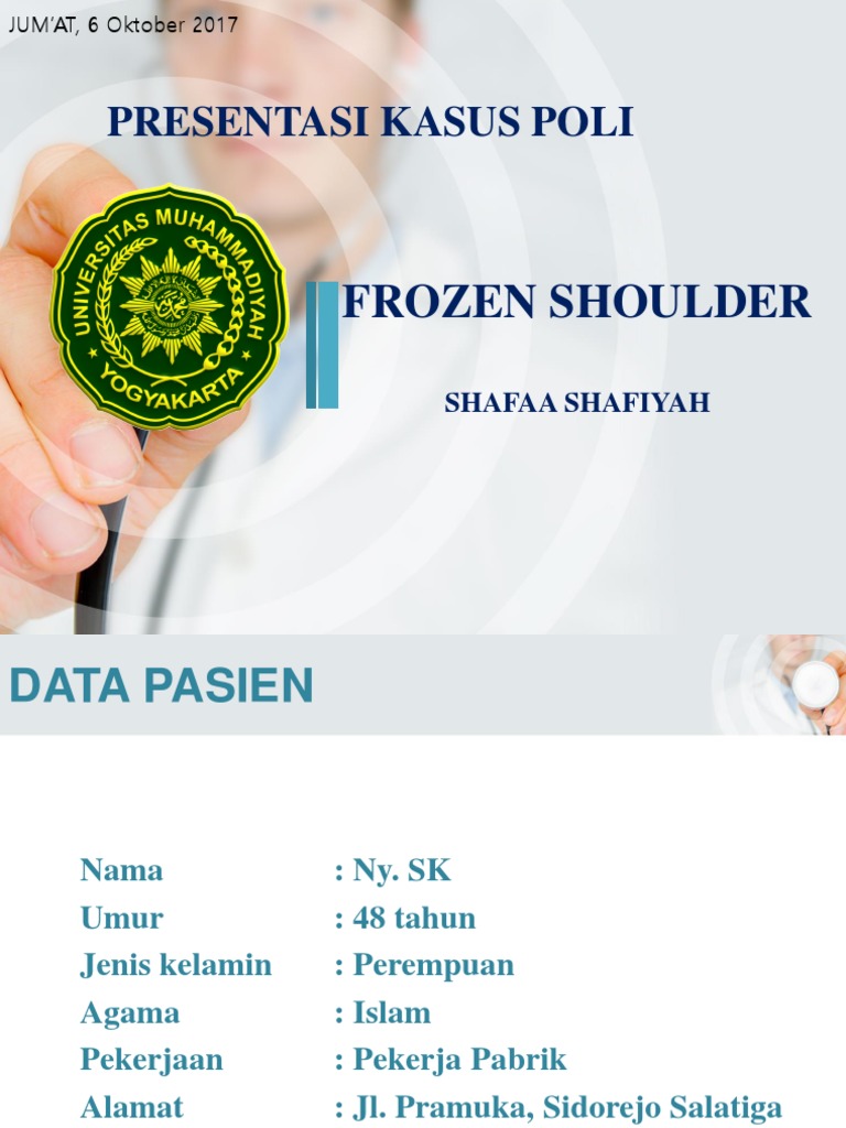 Frozen Shoulder | PDF