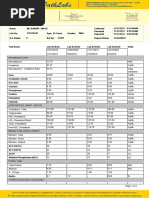 LIVER PROFILE LFT Test Report Format Example Sample Template Drlogy Lab ...