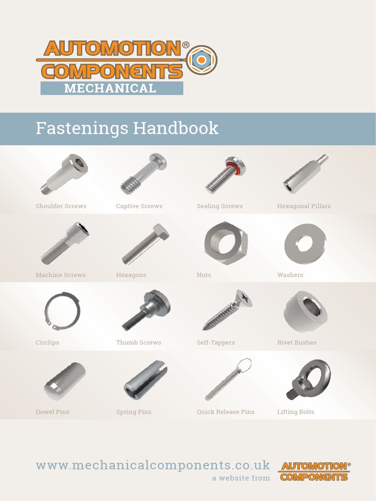 Automation Component - Mechanical Fast - Handbook PDF | PDF | Screw ...