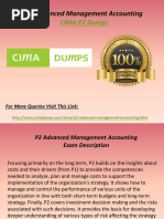 CIMA Practical Experience PER | PDF | Strategic Management | Project ...