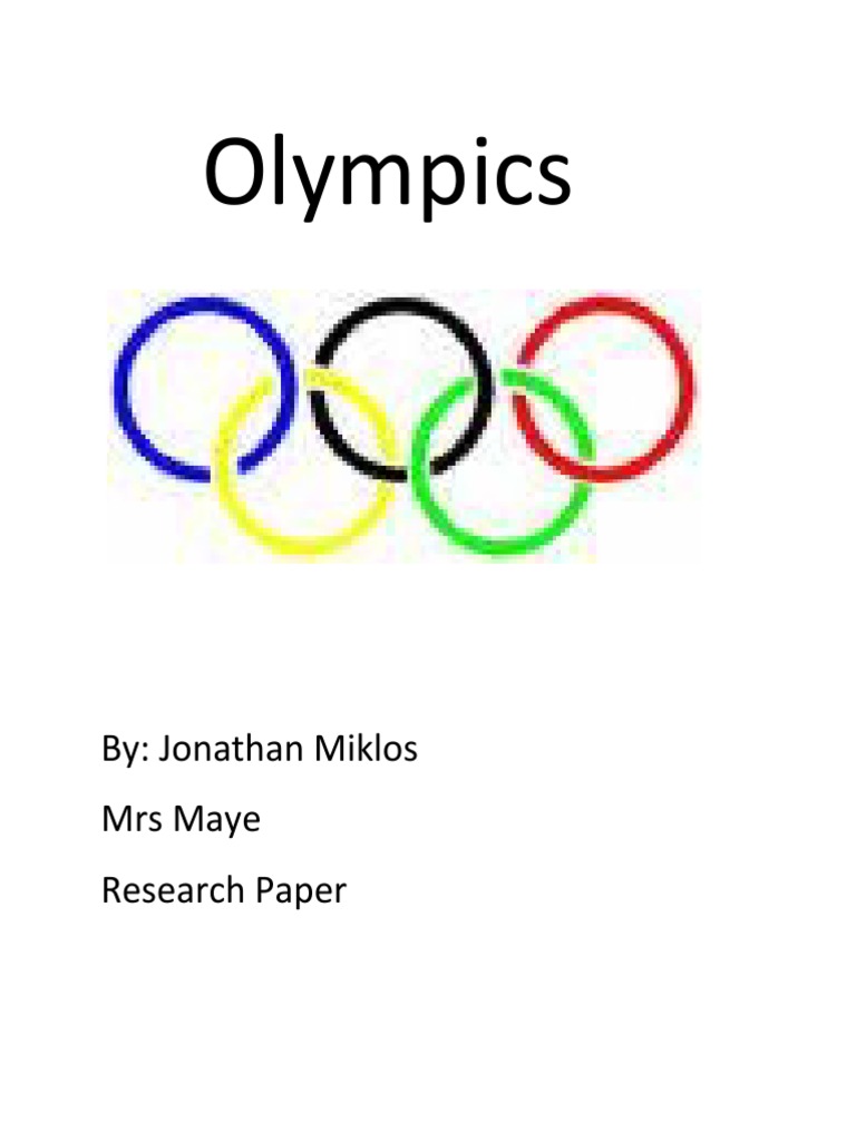 Olympics | PDF | Science & Mathematics