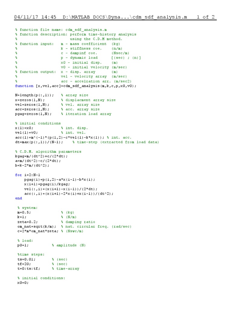 CDM SDF Analysis | PDF | Teaching Mathematics | Algorithms And Data ...