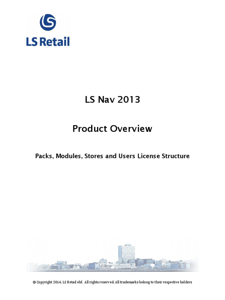 LS Nav 2013 - Product Overview v1 | PDF | Point Of Sale | Online Shopping