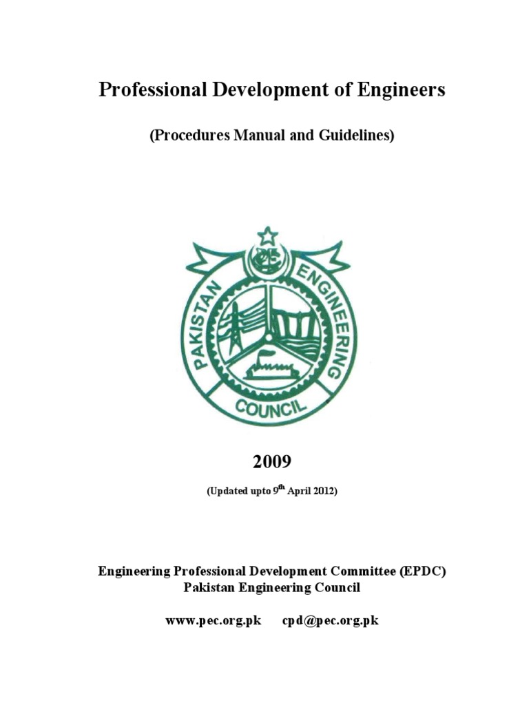 CPD Guideline Manual | PDF | Professional Development | Postgraduate ...