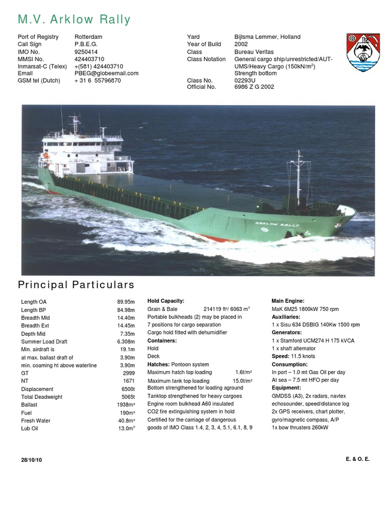 Arklow Rally | PDF | Shipping | Watercraft