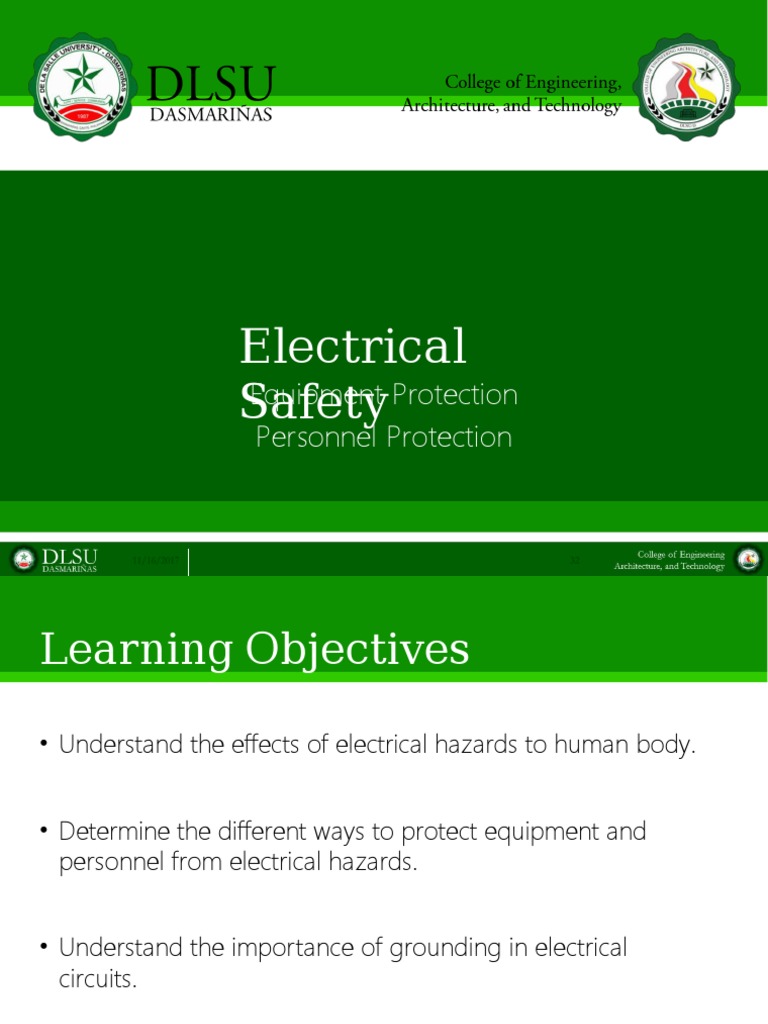 Lesson 9 Electrical Safety2 | PDF | Electric Current | Fuse (Electrical)