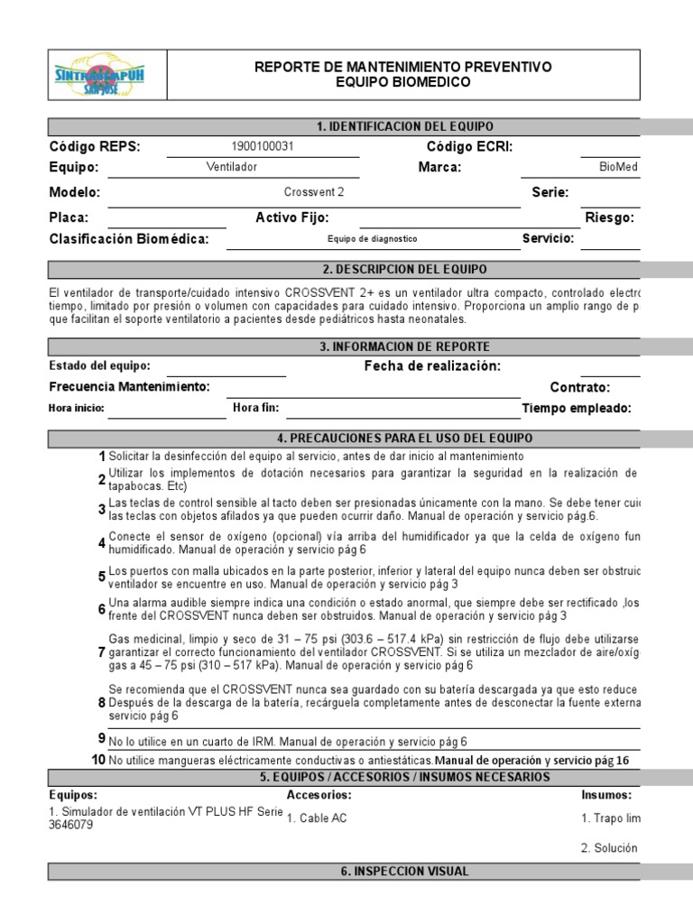 Propuesta Definitiva Crossvent 2 | PDF | Oxígeno | Batería (electricidad)