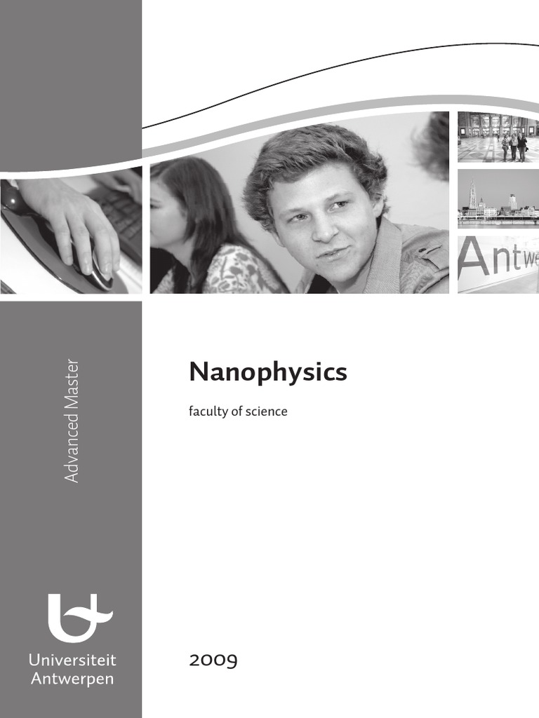 Nanophysics Brochure | PDF | Microscopy | Density Functional Theory