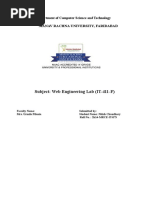 Complete Practical Exercises HTML, CSS & JS | PDF | Java Script | String (Computer Science)