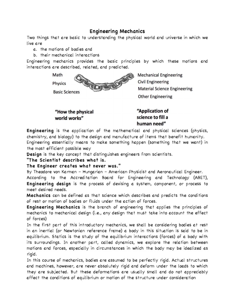 Introduction To Engineering Mechanics | PDF | Force | Euclidean Vector