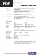 Hempadur 15130 | PDF | Paint | Epoxy