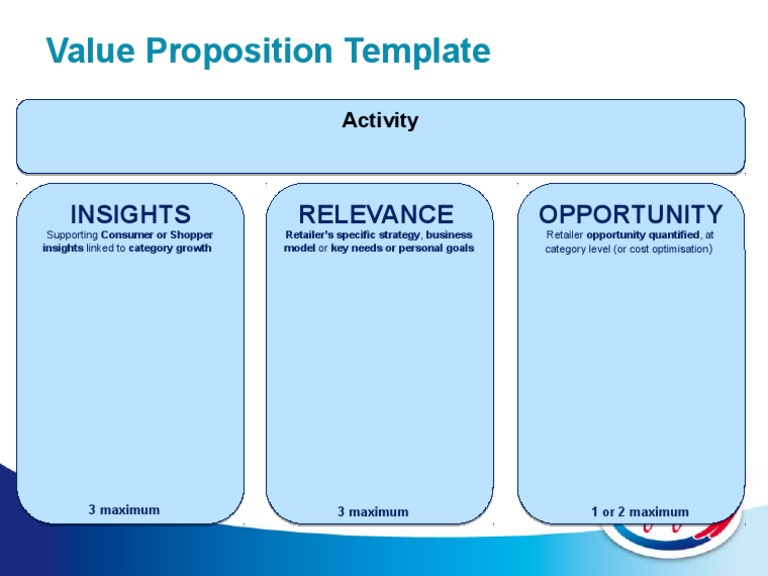 Value Proposition Template | PDF | Retail | Microeconomics