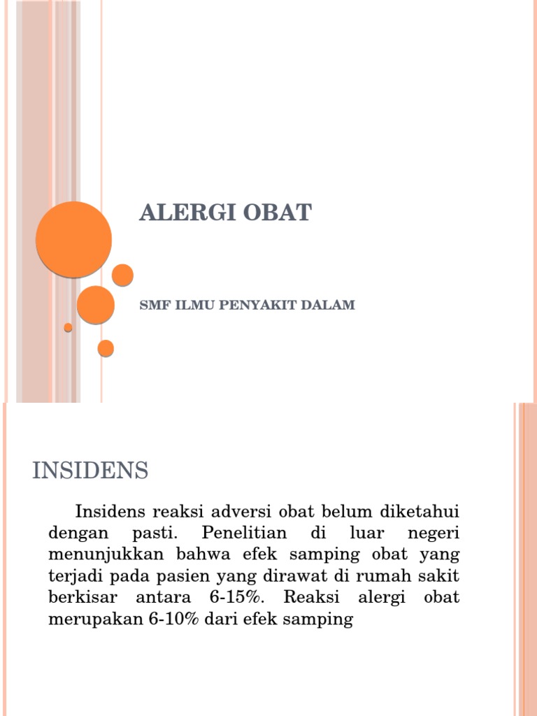 Alergi Obat | PDF