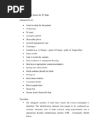IV Piggyback Medication Administration Steps | PDF | Intravenous ...