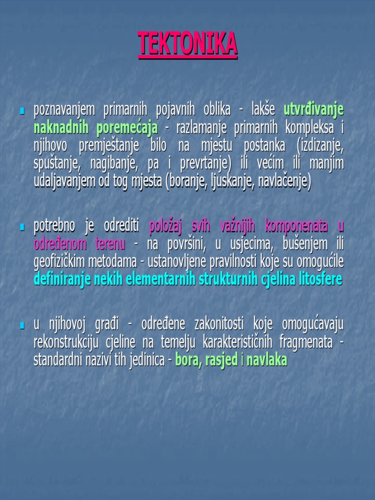 Tektonika PDF | PDF