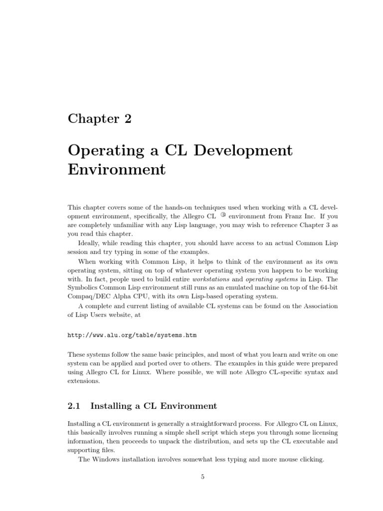 Basic LISP Techniques - Part2 | PDF | Command Line Interface | Software Development