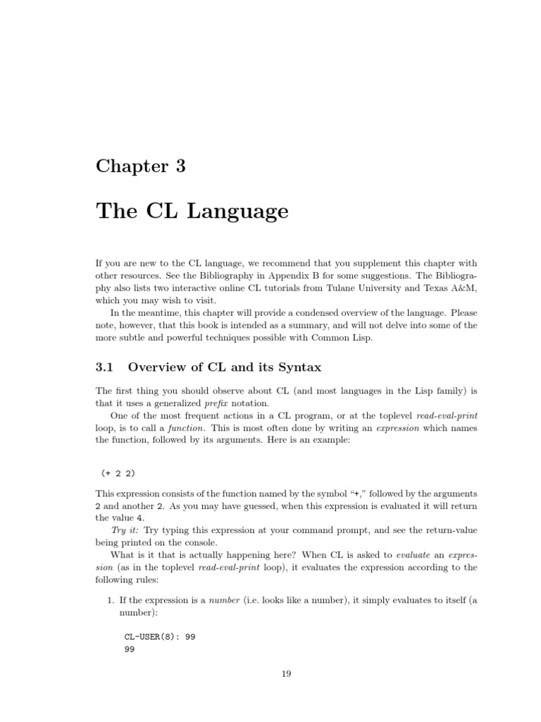Basic LISP Techniques - Part3 | PDF | Scope (Computer Science ... Basic LISP Techniques - Part3 | PDF | Scope (Computer Science ...