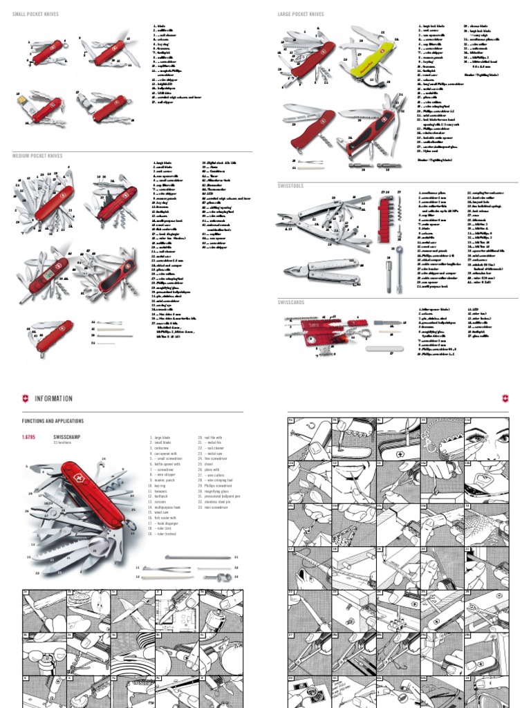 Service Sak Function en | PDF | Knife | Cutting Tools