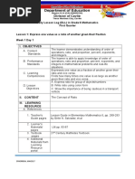 Module 1 Grade 6 Math 2nd Quarter | PDF | Ratio | Teaching Mathematics