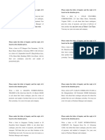 Arrival Report Format Example | PDF