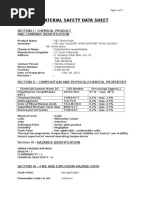 02 Crude Palm Oil MSDS | PDF | Oil Spill | Water