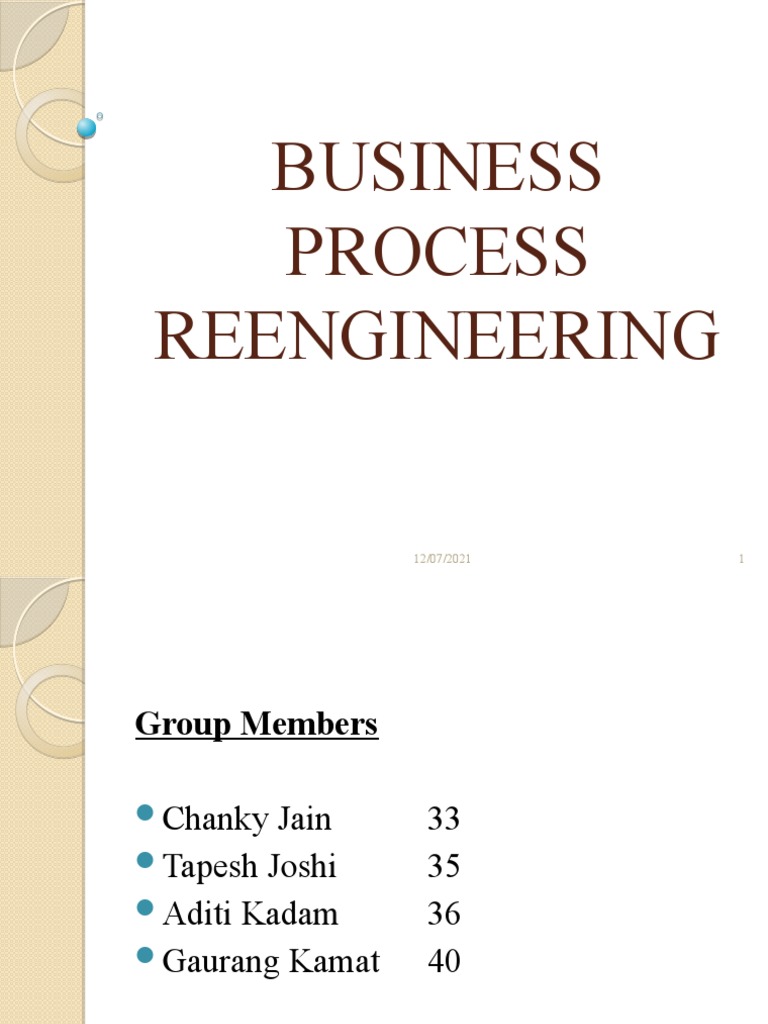 Business Process Reengineering | PDF | Business | Economies