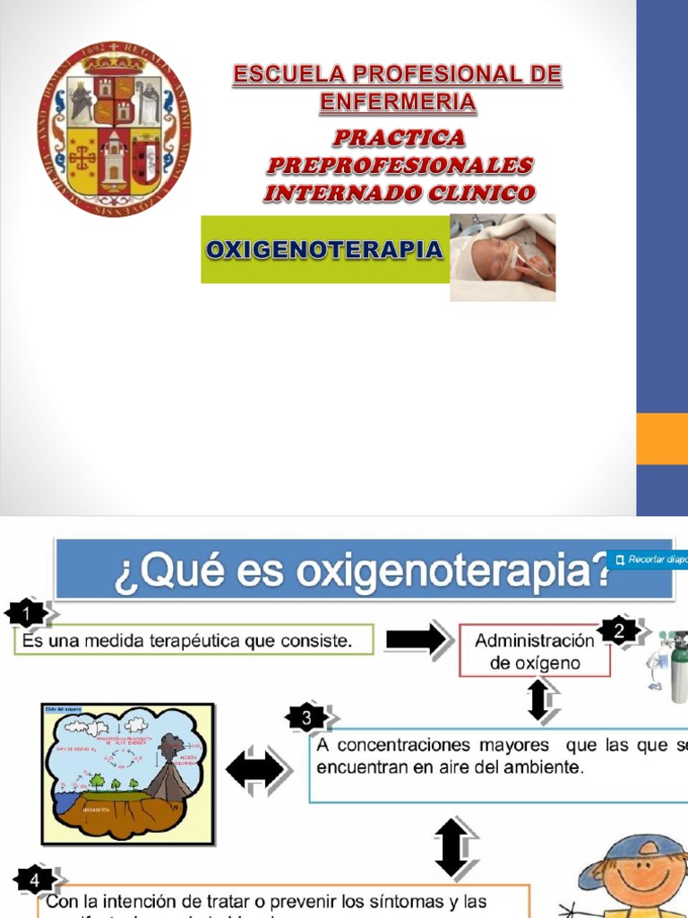 OXIGENOTERAPIA | Oxígeno | Infantes