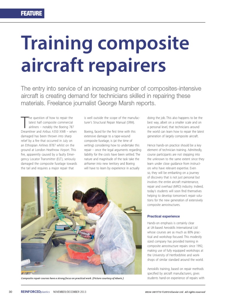 Training Composite Aircraft Repairers: Feature | Download Free PDF ...