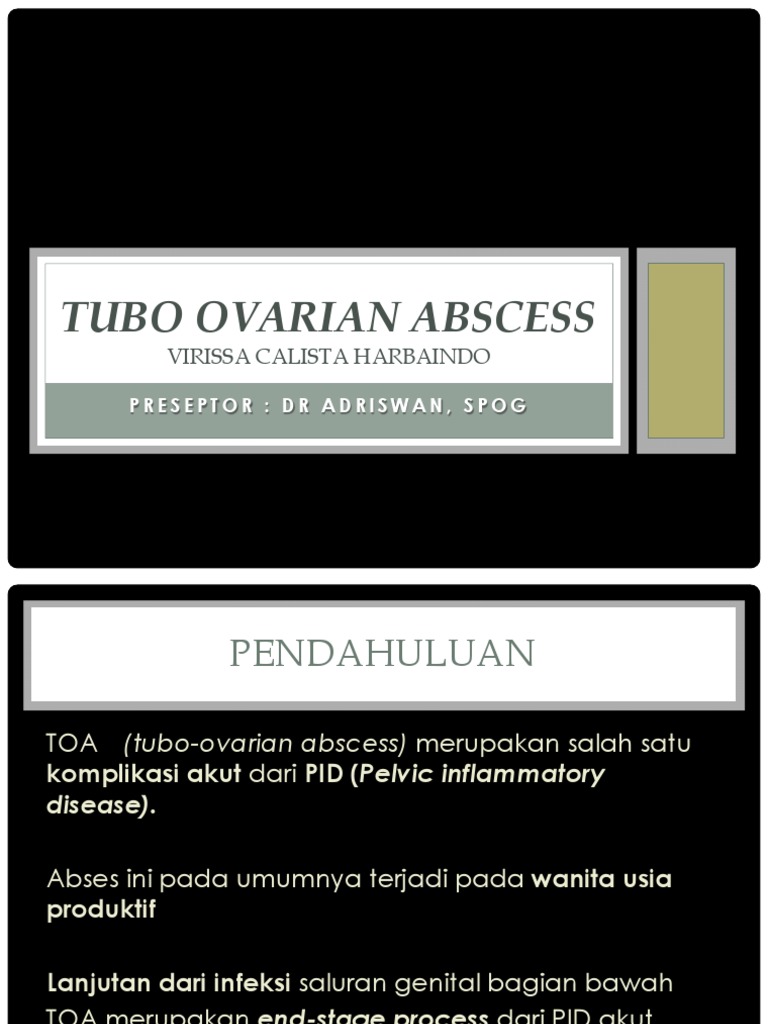 Abses Tuba Ovarium | PDF