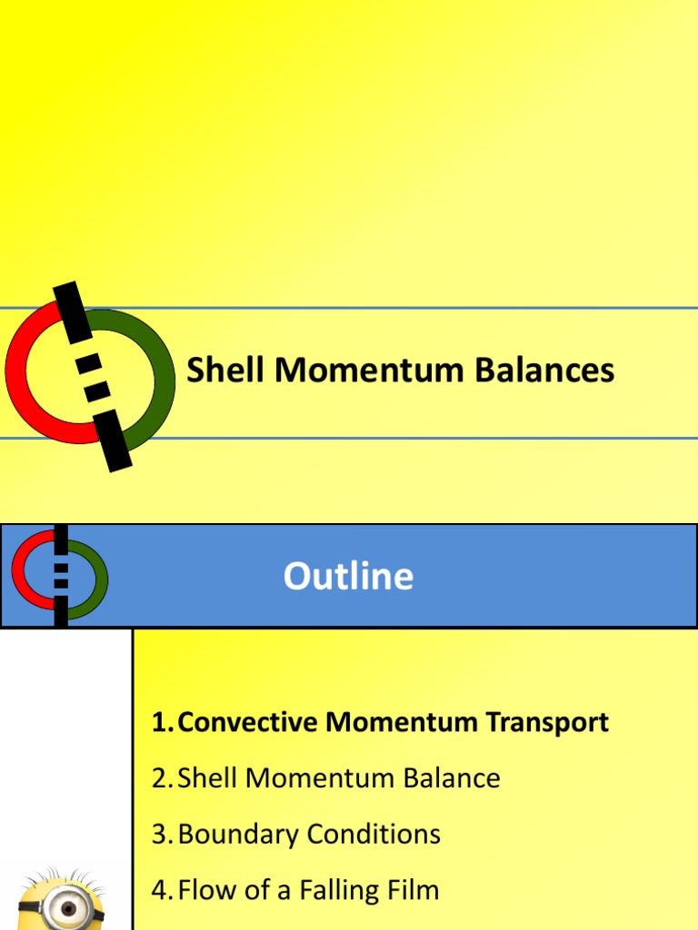 Shell Momentum Balances Explained | PDF | Fluid Dynamics | Momentum