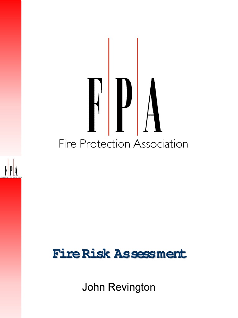 Fire Risk Assessment | PDF | Fires | Firefighting
