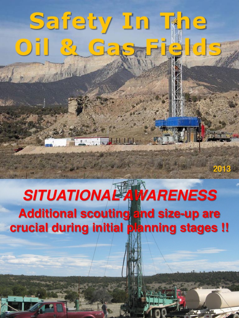 Oil and Gas Safety 2013 | PDF | Drilling Rig | Firefighter