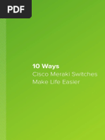 Meraki Datasheet Ms 210 | PDF | Network Switch | Computer Network