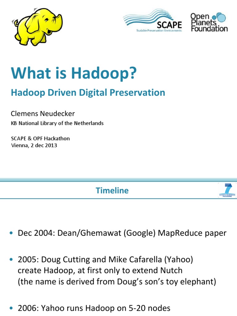 What Is Hadoop | PDF | Apache Hadoop | Areas Of Computer Science