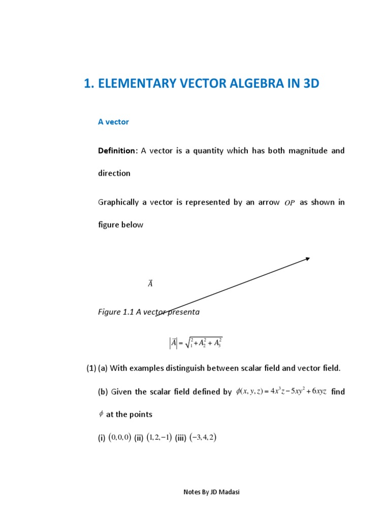 Module 1 Learning Notes | PDF