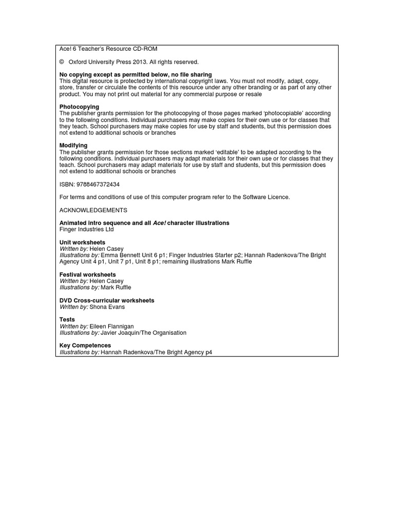 No Copying Except As Permitted Below, No File Sharing | PDF