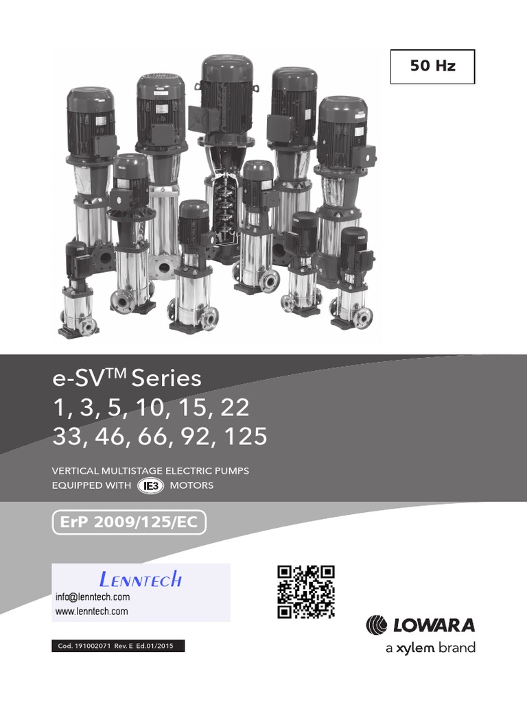Lowara ESV 50Hz en L | Átomos | Química