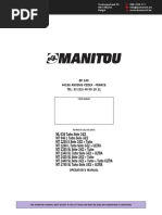 Manitou Fault Codes List | PDF