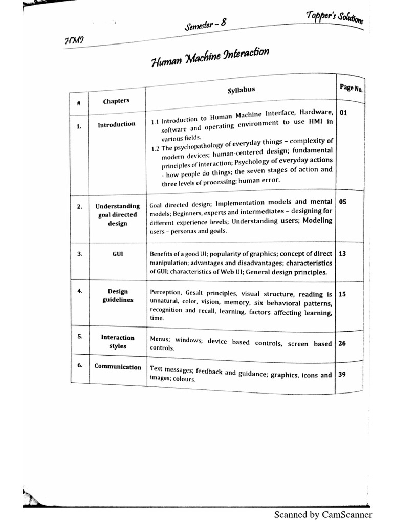 Hmi Toppers Solutions | PDF