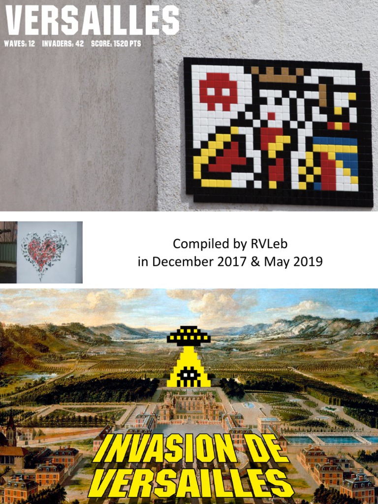 Space Invader Map for Versailles | PDF