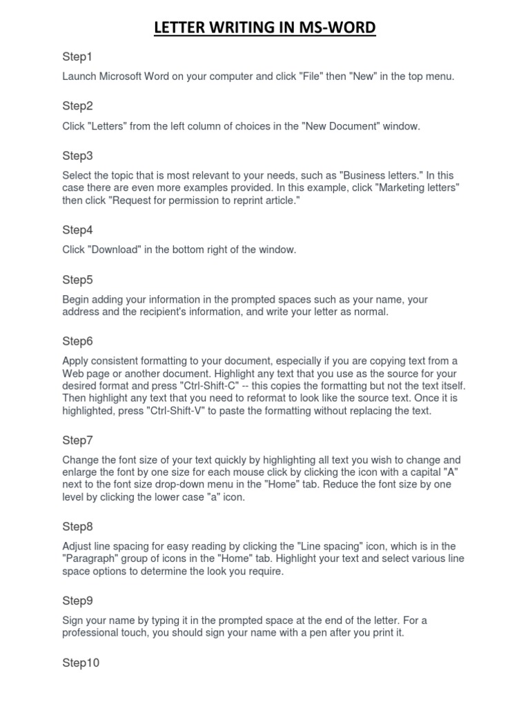 Creating Effective Documents with Microsoft Word: A Comprehensive Guide ...