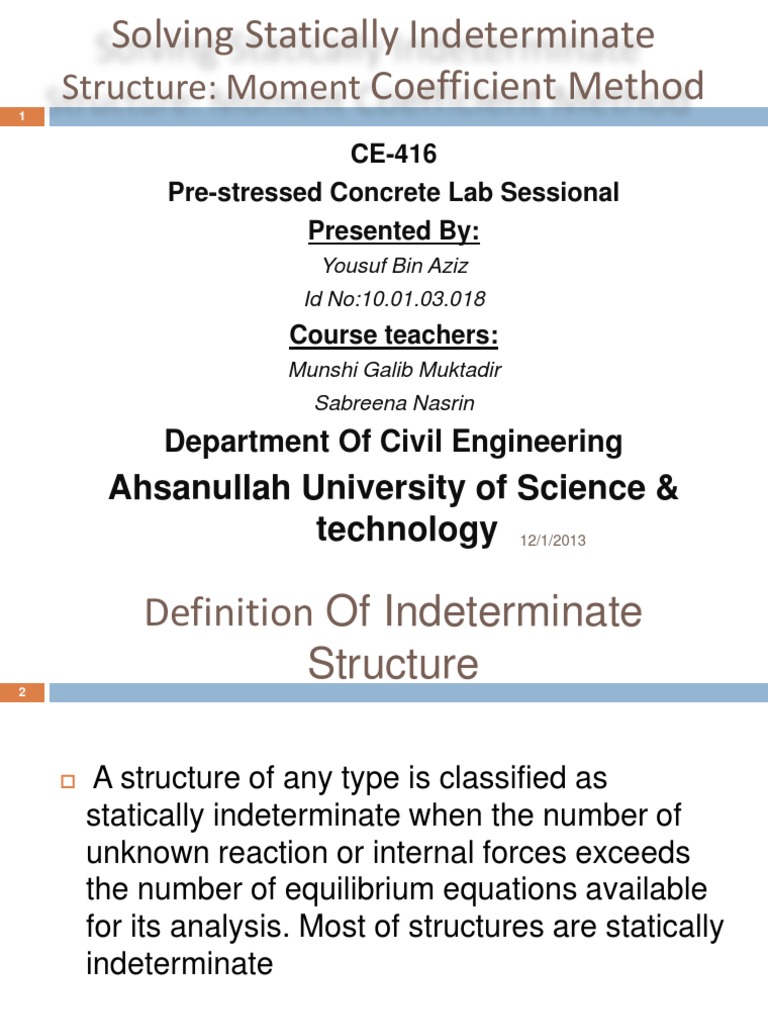 Moment Coefficients | PDF | Beam (Structure) | Structural Engineering