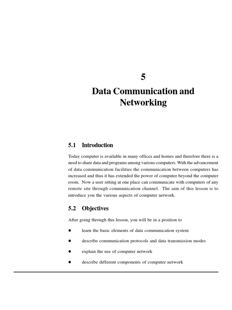 Data Comm | PDF