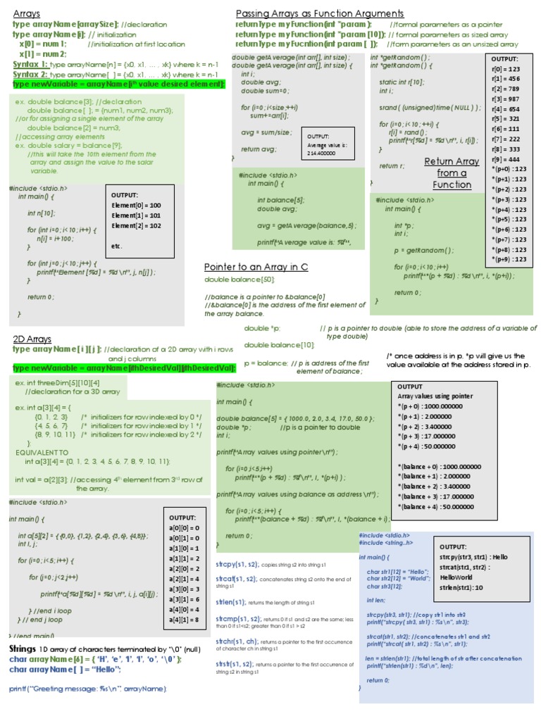 Ex. Double Balance (3) //declaration Double Balance (Num1, Num2, Num3 ...