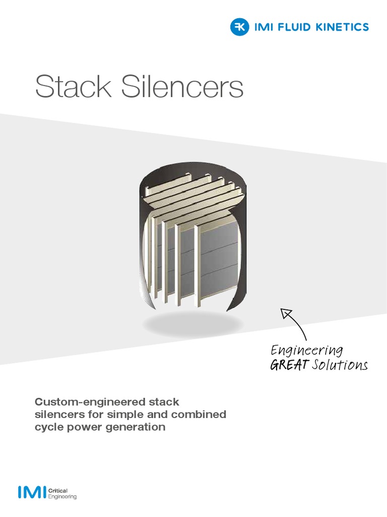 IMIFK Stack Silencers | PDF | Turbine | Steel