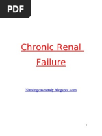 Sample Case Study | PDF | Chronic Kidney Disease | Renal Function