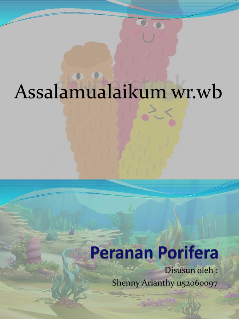 Peranan Porifera | PDF | Griya & Taman | Kesehatan Holistik